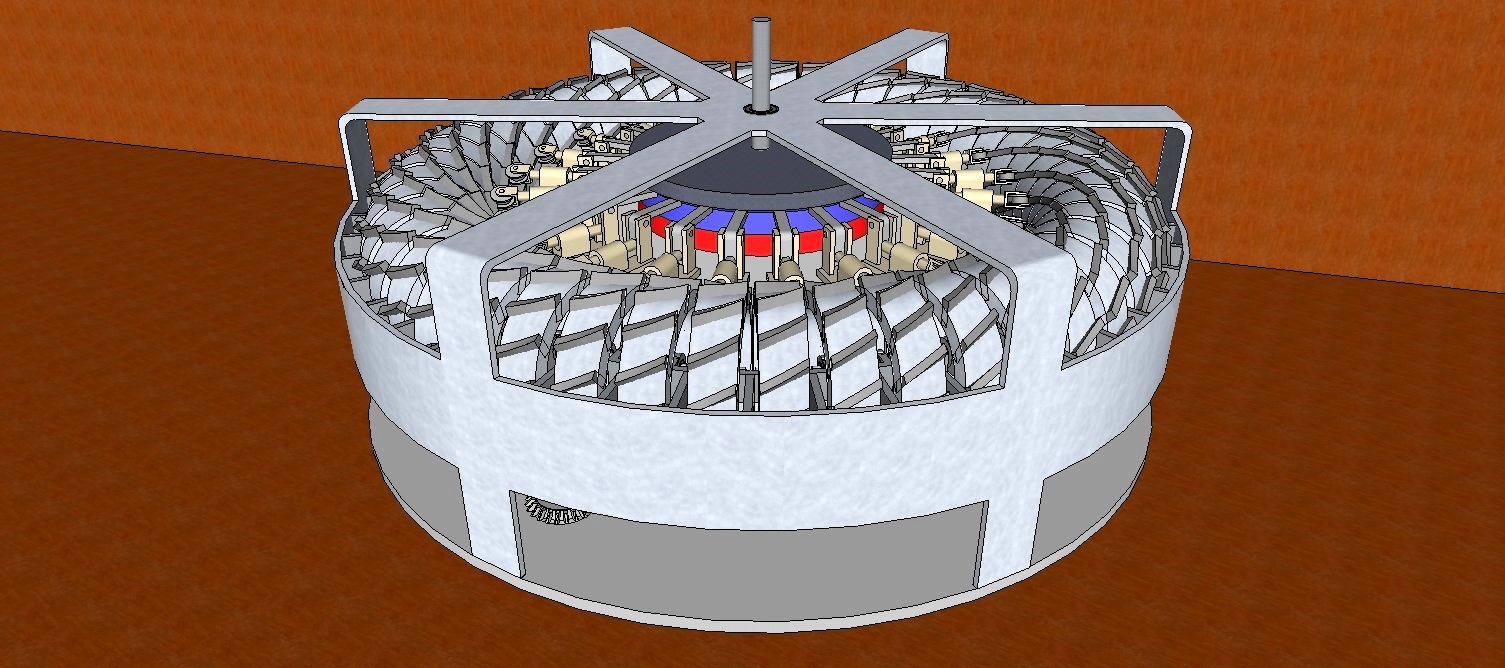 Magnet engines with two or even only one permanent magnet. : Magnet ...