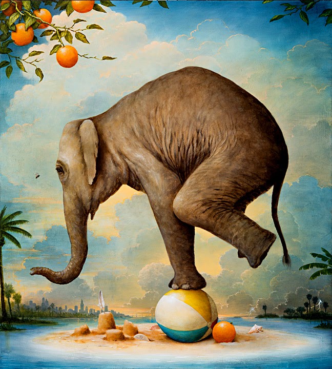 Incredible Surreal Magical Paintings by Kevin Sloan