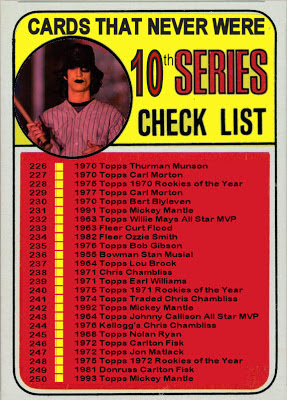 Cards That Never Were: 1969 Topps Checklist - Cards That Never Were ...