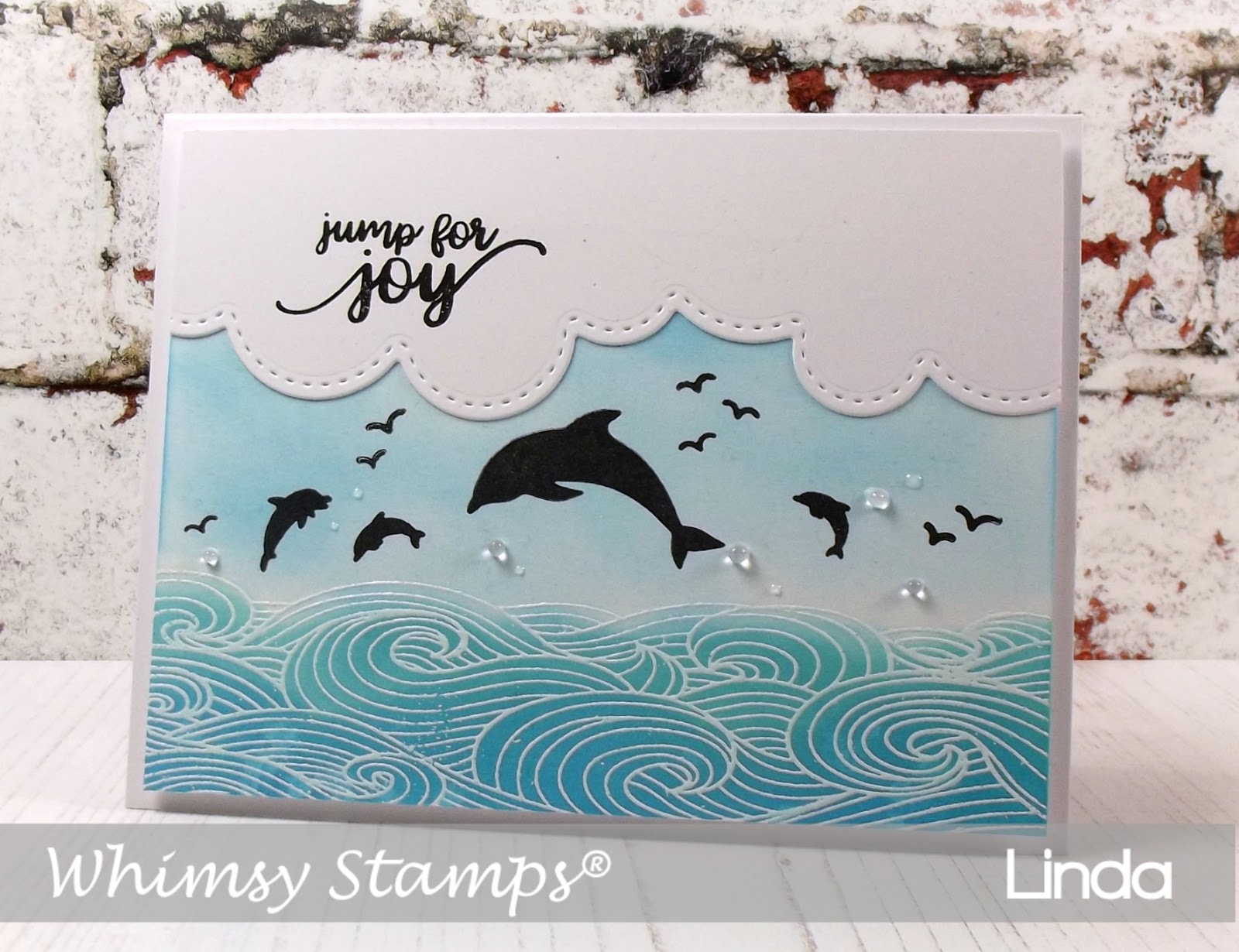 SWG Design by Linda Levoir: Whimsy Stamps June Release - Splash