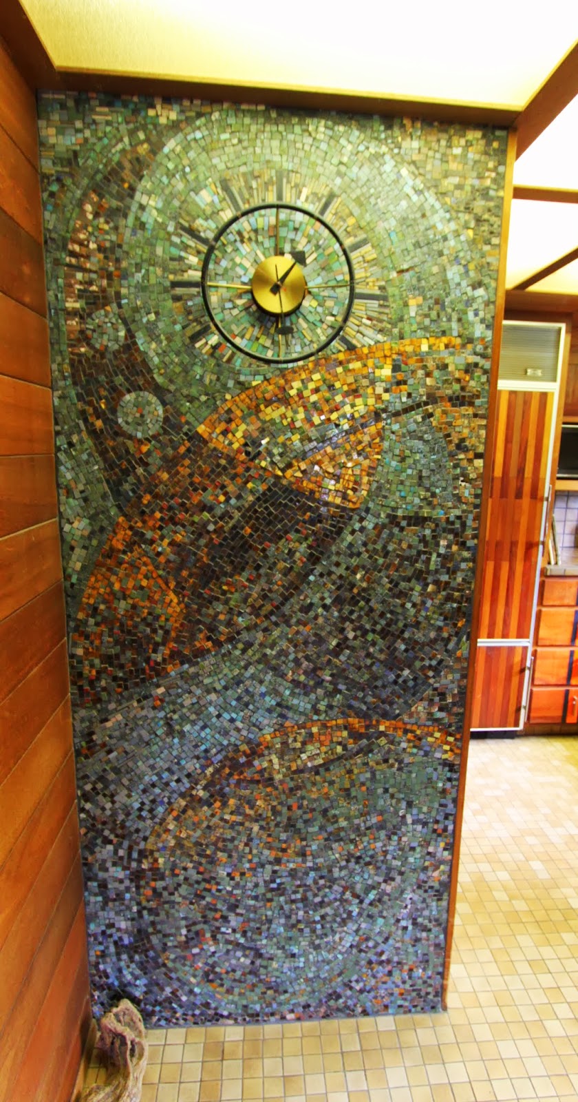 mid-century modern remodel: denwar pottery's home mixes mid-century ...