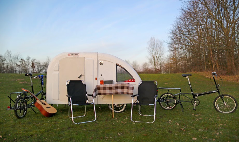 Bici-Vici: Wide Path Camper: una caravana plegable per a bicicletes