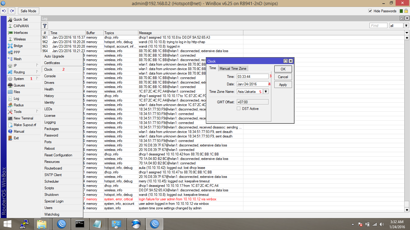 cara setting ip SNTP Client dan Clock Di mikrotik | TukangPel cara setting ip SNTP Client dan Clock Di mikrotik | TukangPel