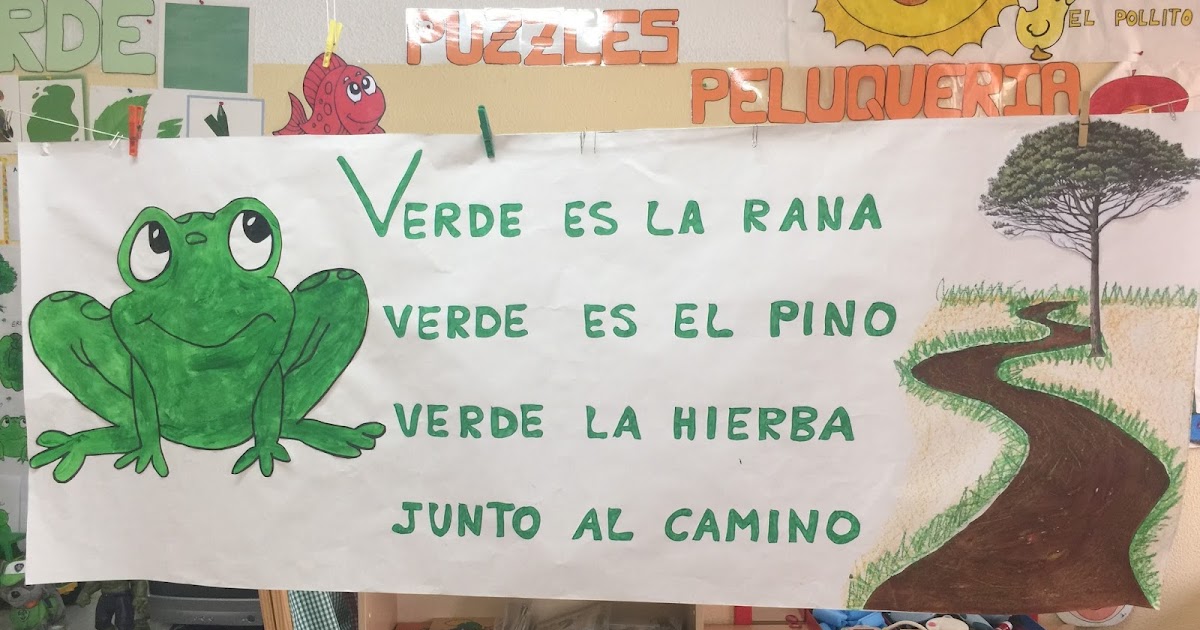 INFANTILES de Mª Carmen: COLOR VERDE