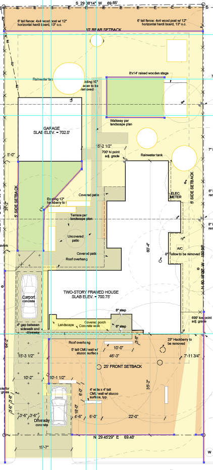 austin cubed: finalizing the landscaping
