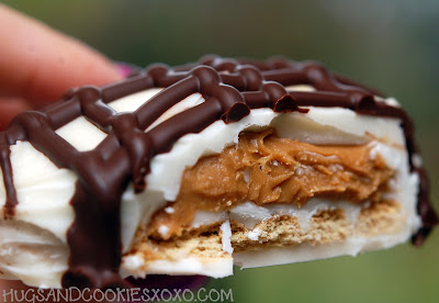 BISCOFF STUFFED GRAHAM CRACKER DIPPED IN WHITE CHOCOLATE - Hugs and ...