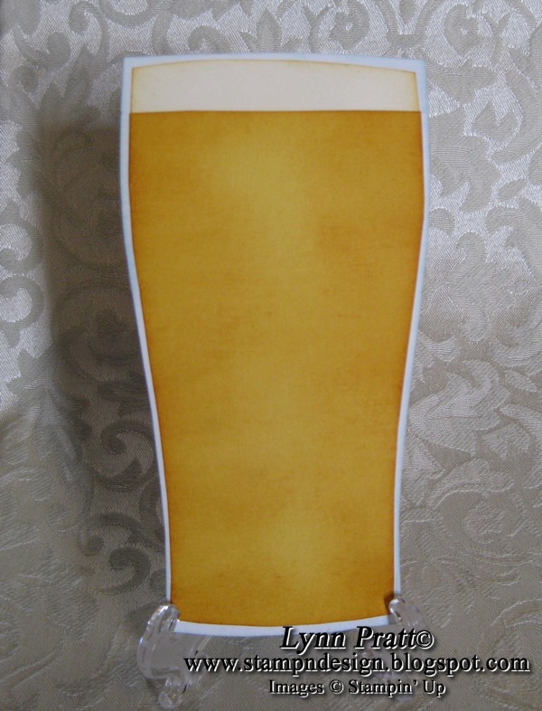 Stamp-n-Design: Beer Card - FREE Template!