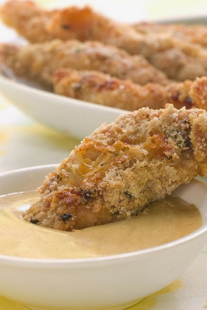 Tony's Chicken Tenders with Honey Mustard Sauce | Boy Meets Bowl