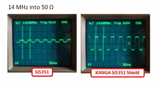 m0xpd's 'Shack Nasties': Si5351 Shield Production PCBs
