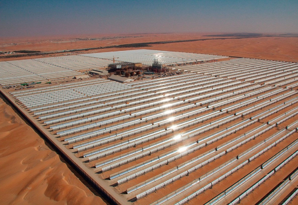 Sobre Shams 1 (Dubai), a maior unidade de geração de energia solar ...