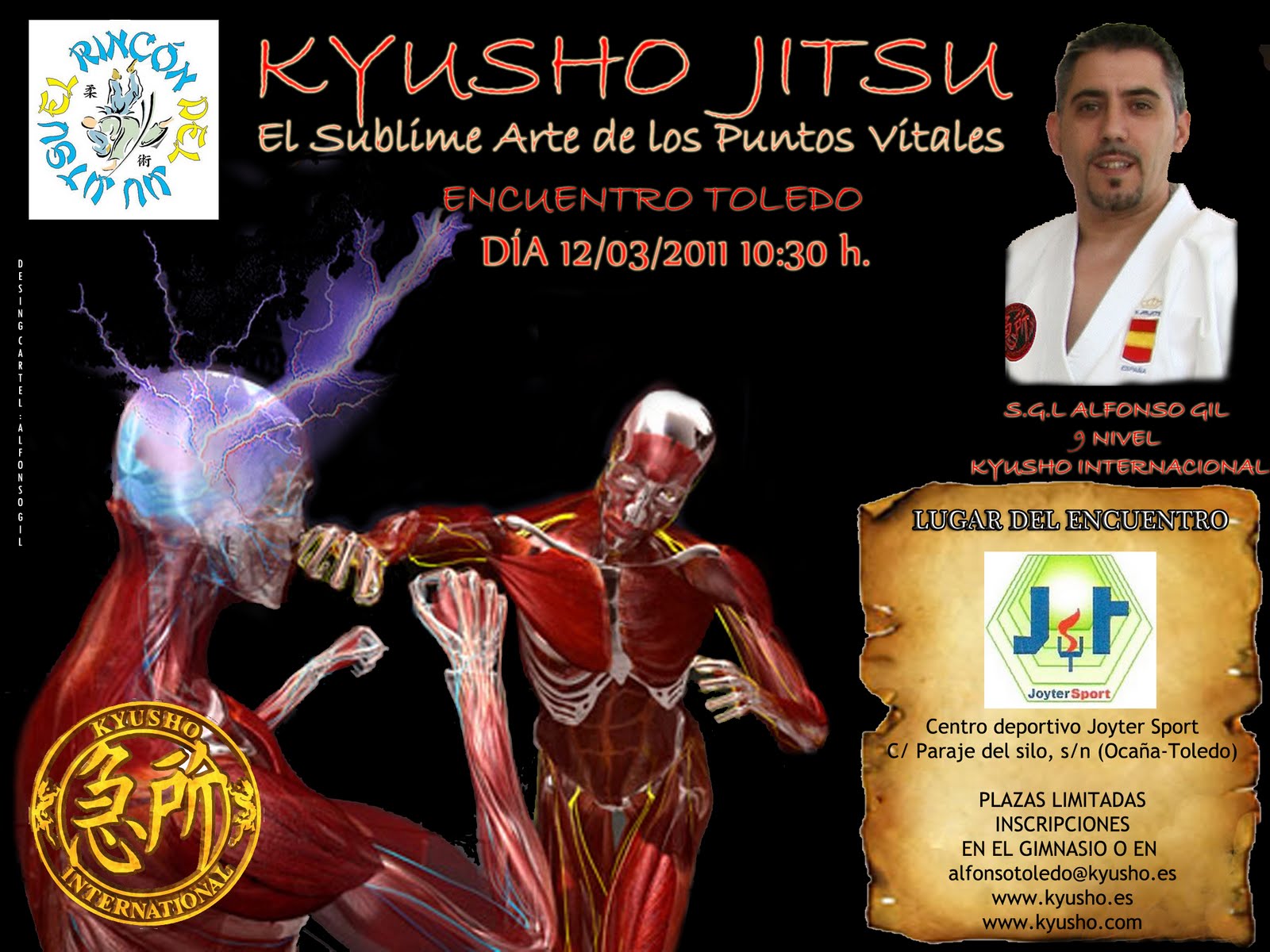 kyusho Jitsu Toledo: Encuentro mensual Kyusho 2011 Toledo (Ocaña)