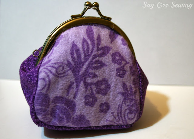 Say Grr Sewing: A Perfectly Purple Penny Purse