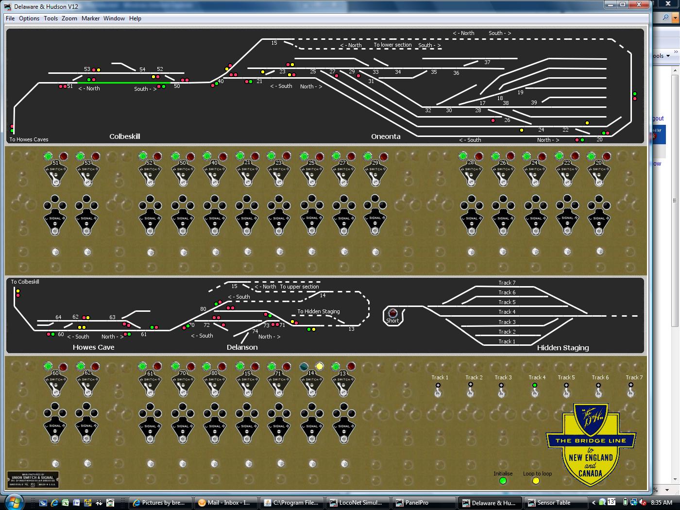 Delaware & Hudson 4th Sub (Champlain Division) in Nscale