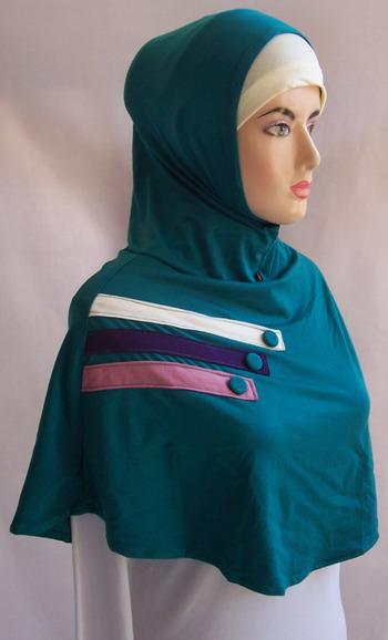 Kebaya Modern, Busana Muslim dan Pakaian Batik: JILBAB SYRIA KANCING ...