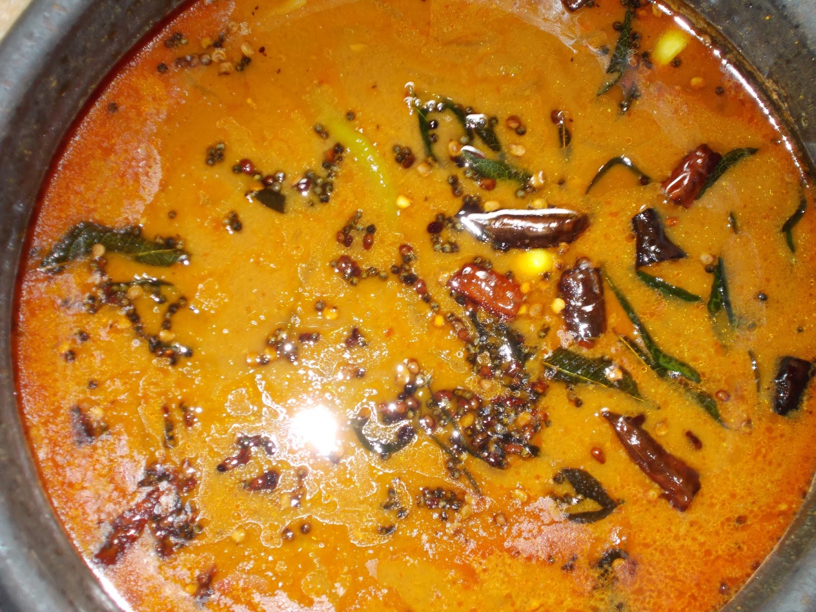 Kerala Traditional and Other Recipes: THENGA VARUTHU ARACHU VECHA ...