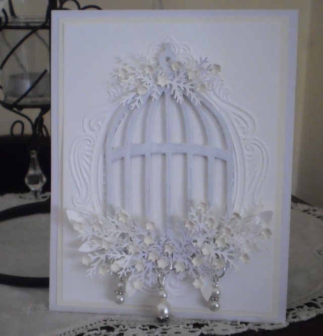 Sew Creative: Bird Cage Card