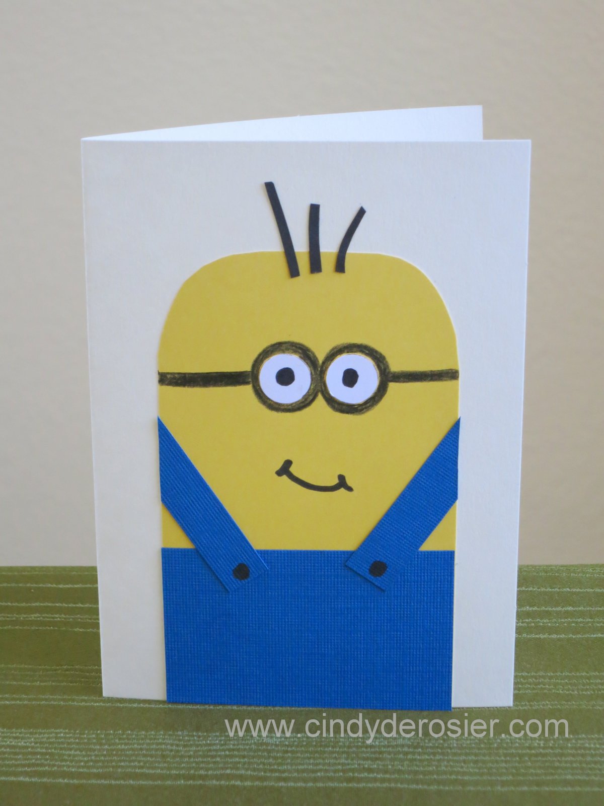 Cindy deRosier: My Creative Life: ‘Thanks a Minion!’ Card