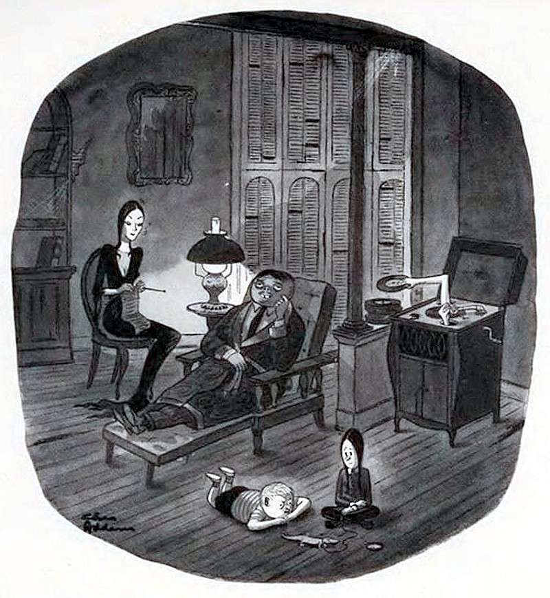 Hairy Green Eyeball 3: Chas Addams early 1950s