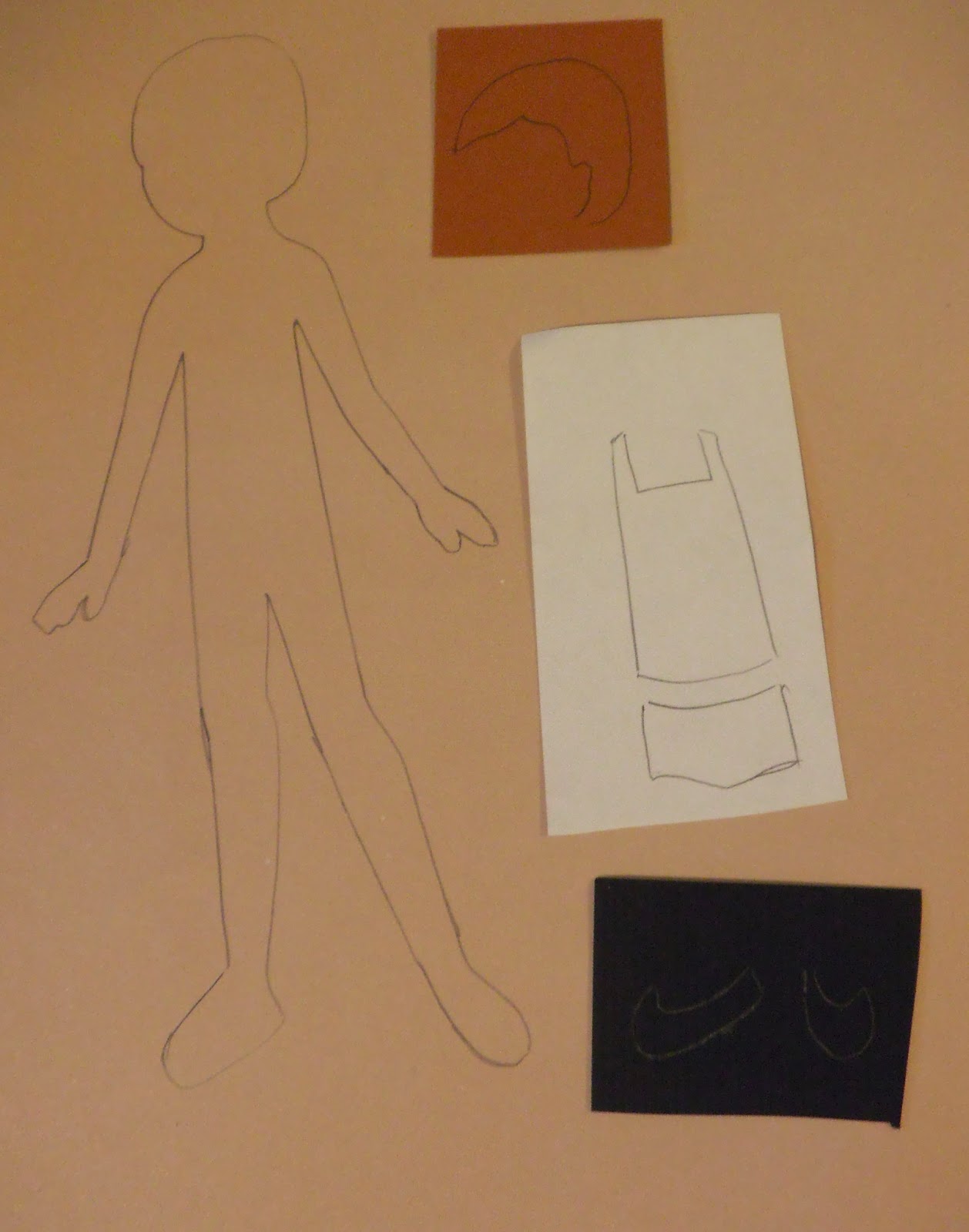 Paper Doll School: Creating a Stencil Doll