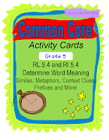 Literacy & Math Ideas: Grade 5 Daily Morning Common Core Practice