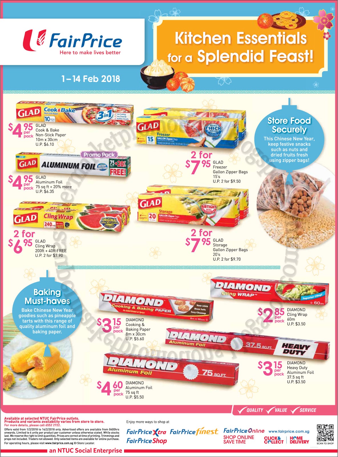 NTUC FairPrice Kitchen Essentials 01 - 14 February 2018 ~ Supermarket ...