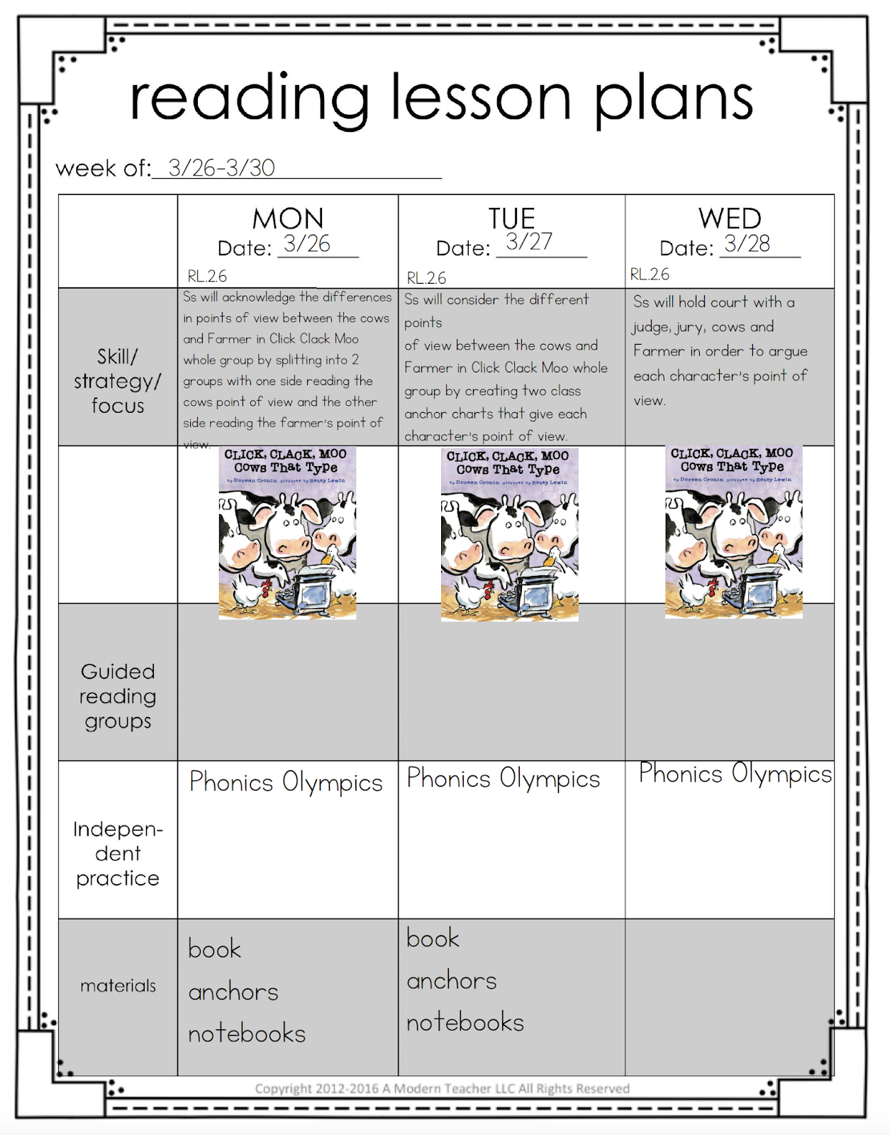 Learning Lessons With Amy Labrasciano: Character's Point of View - ELA ...