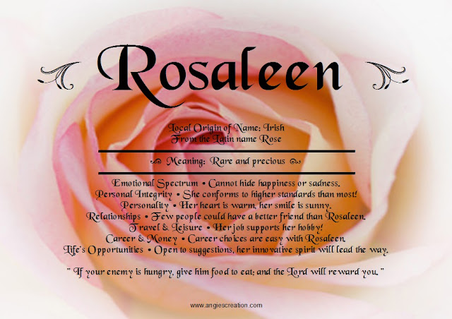 Rosaleen | Unique Names