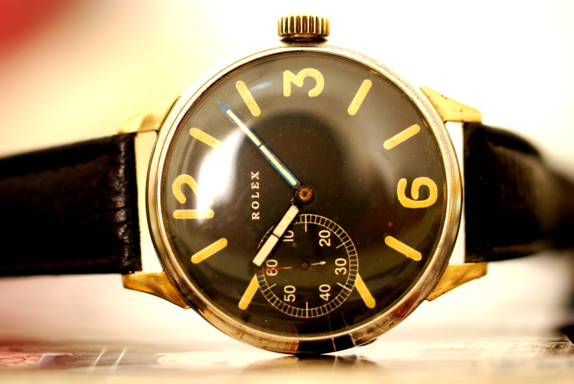 JACK'S TREASURE CHEST OF TIME PIECES: COLLECTOR ITEM ~ RARE LARGE ROLEX ...