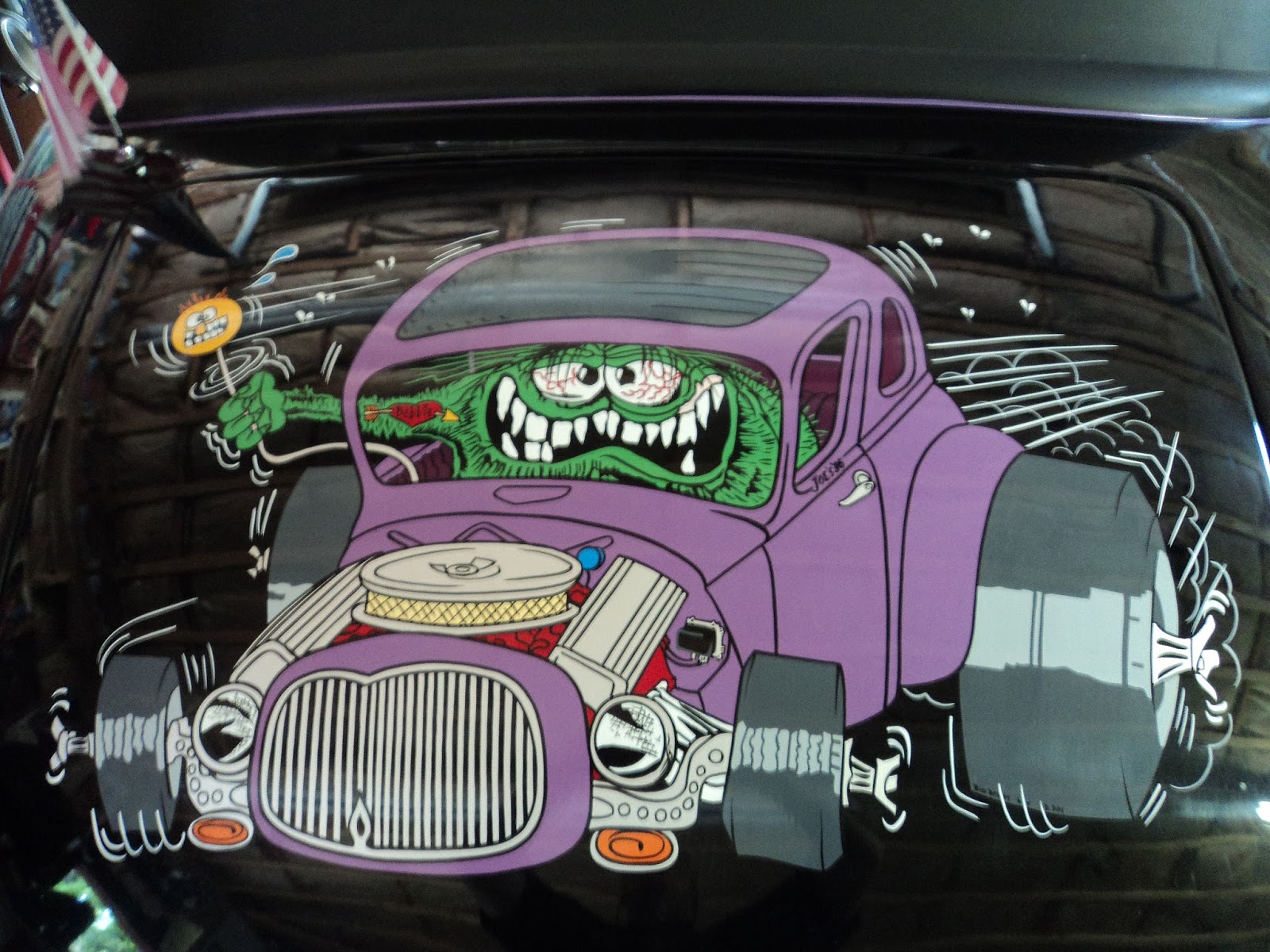 Dennis Day Designs - Lettering, Pinstriping; Murals