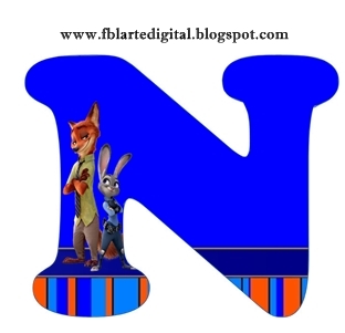 Alfabeto de Zootopia. - Oh my Alfabetos!