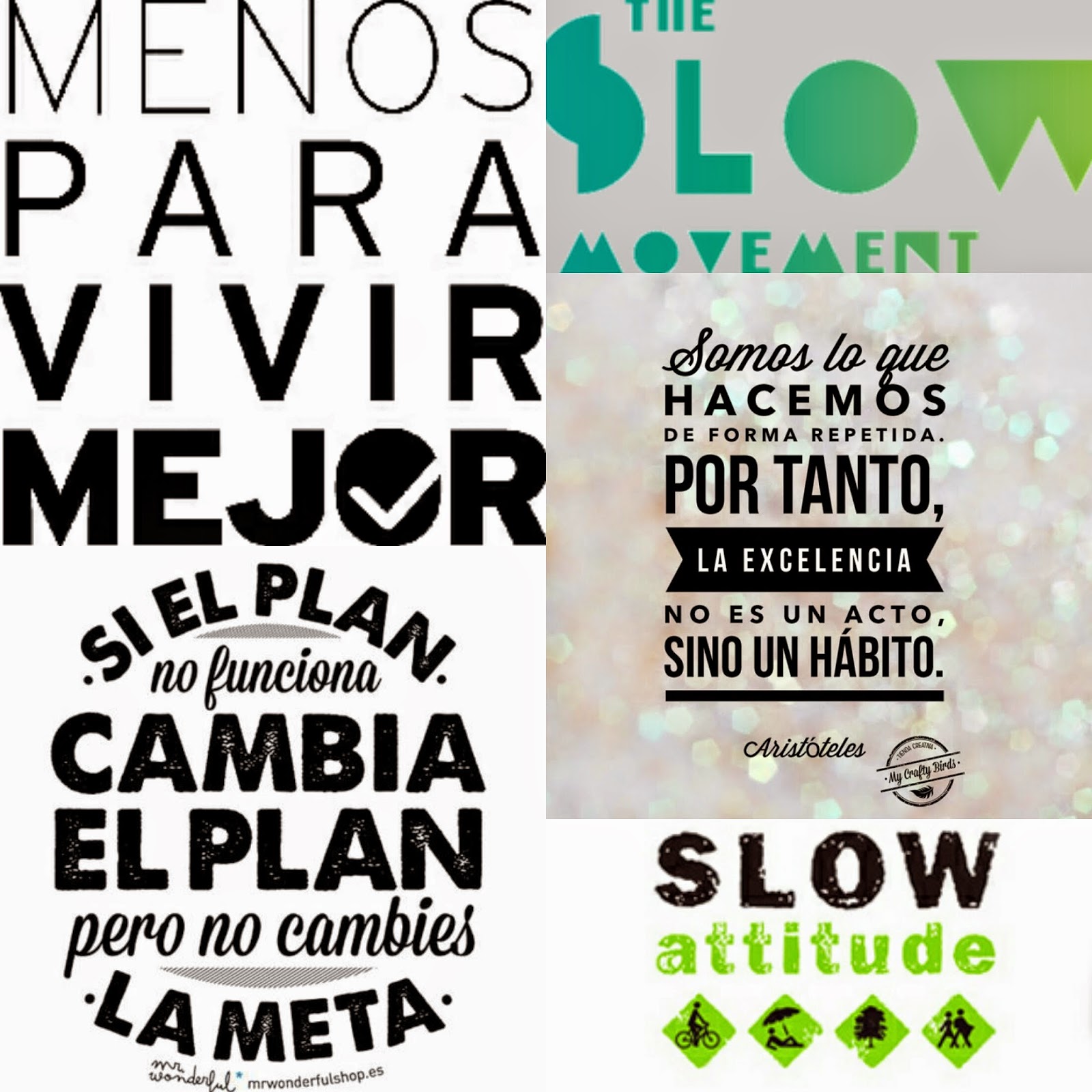 Crochet y demos: Es hora del cambio - movimiento Slow