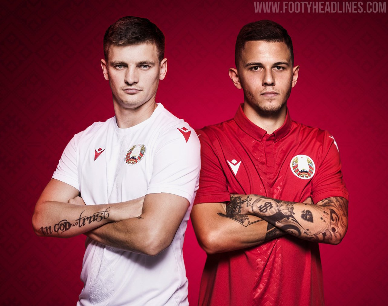 Belarus 2020 Home & Away Kits Released - Footy Headlines