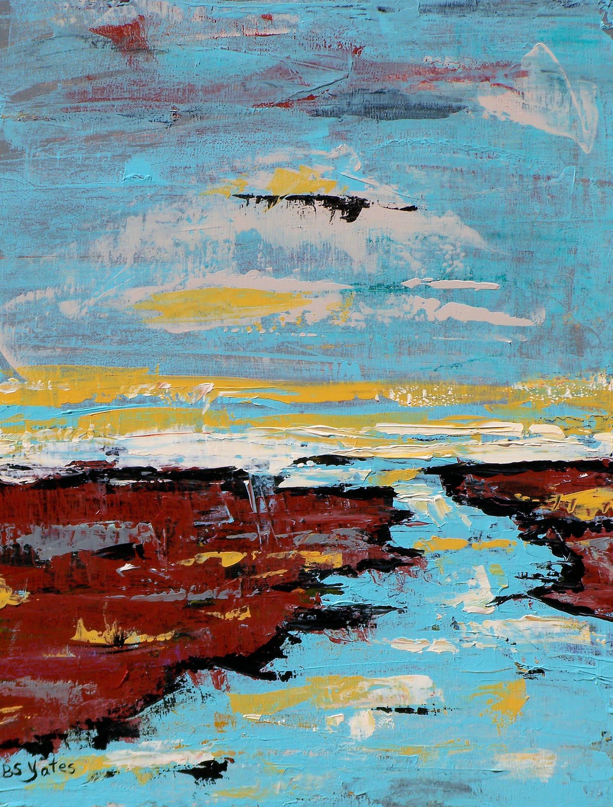 BSYates Art, a sometimes, daily painting journal: Abstract ...