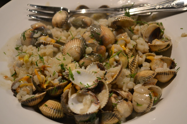 Lekker op het platteland: Risotto met kokkels