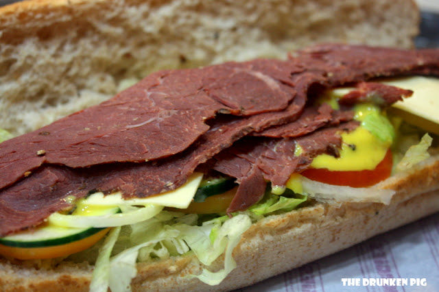 THE DRUNKEN PIG: Awesome Submarine Sandwiches at Hoagies
