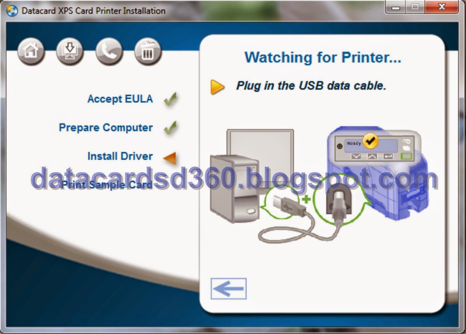 031-8052559 | Printer Kartu | Printer ID Card Datacard SD360 ...