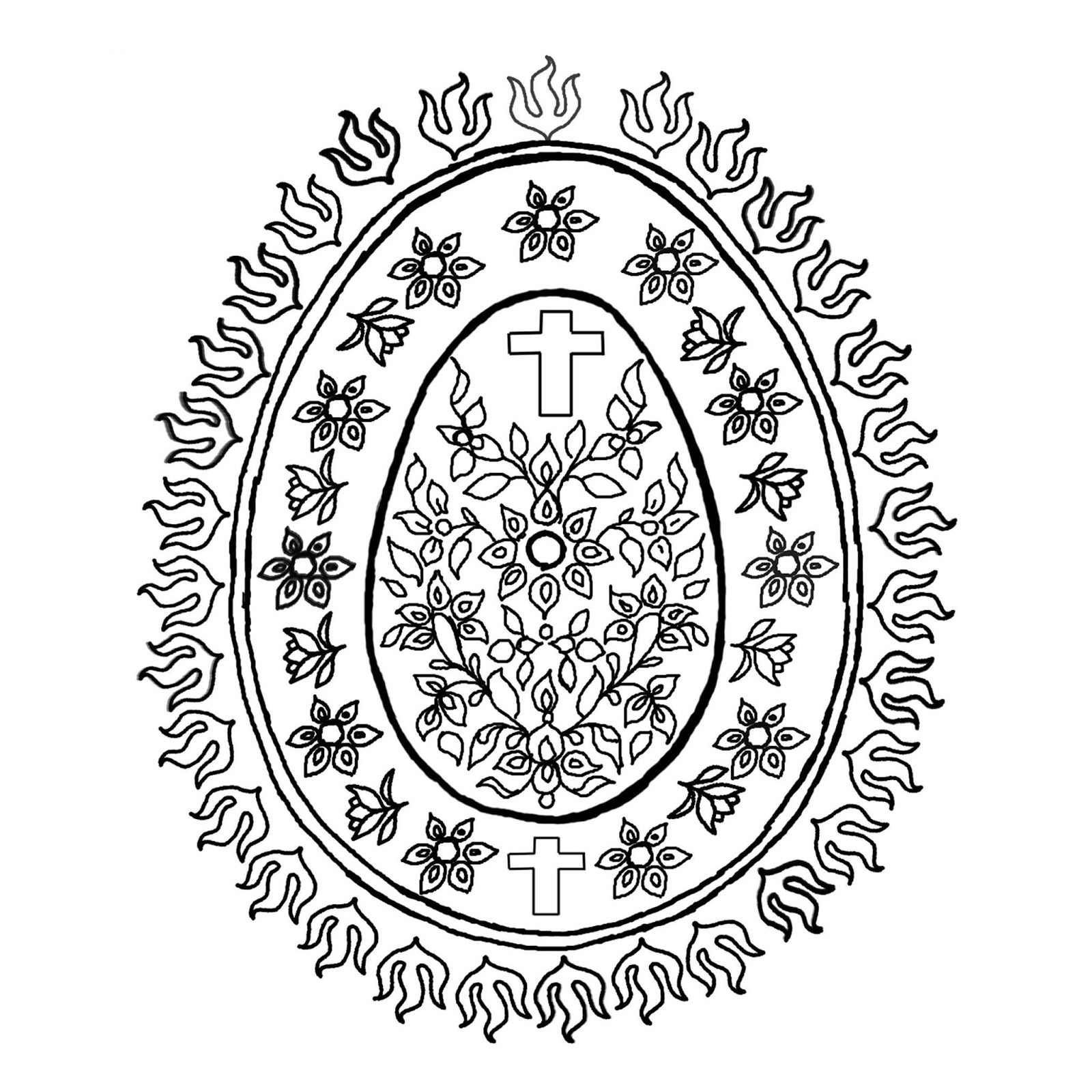 Hristos împărtăşit copiilor: Planşe de colorat pentru Duminica Sfintei ...