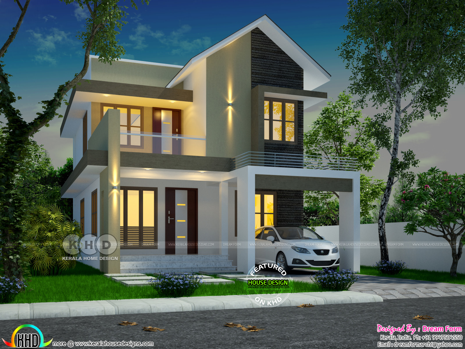 Beautiful budget friendly Kerala home design - Kerala Home Design and ...