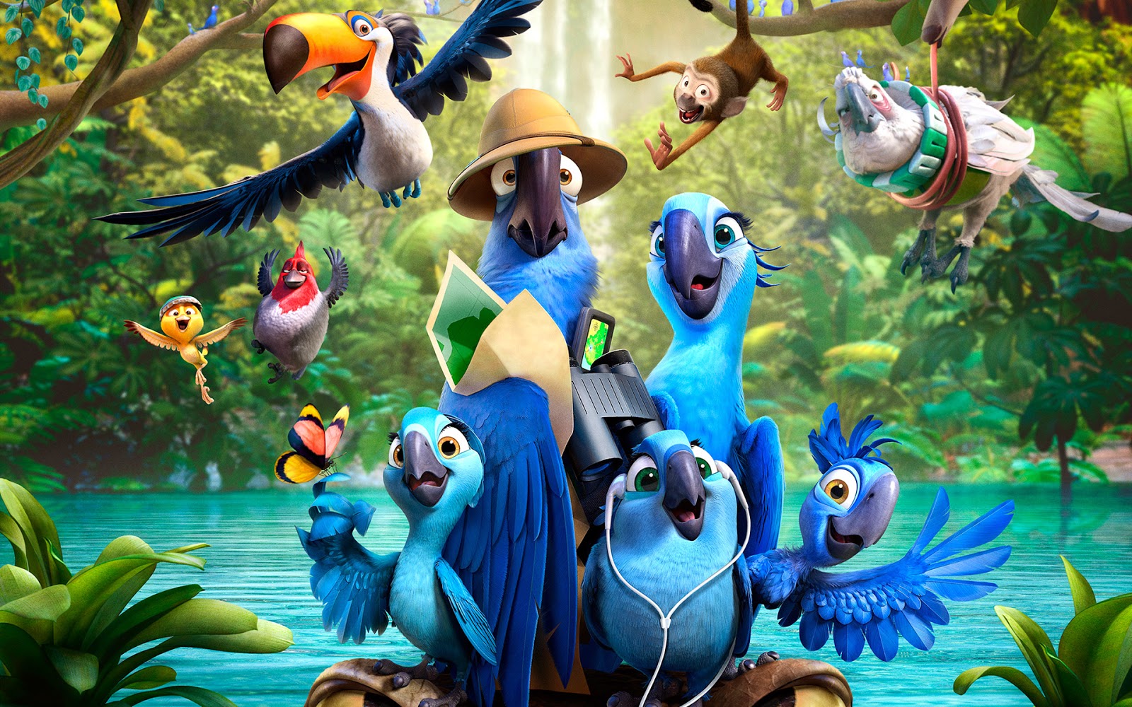 Cinema Falado: Em cartaz "Rio 2", animação americana do carioca Carlos ...