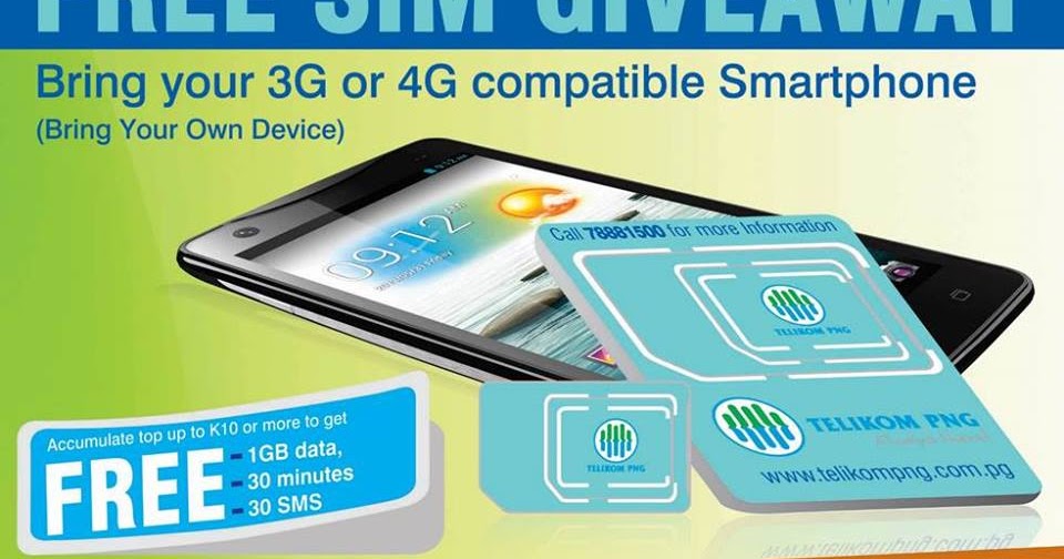 Enjoy cheapest Internet in PNG : Telikom gives out free 4G SIM Cards ...