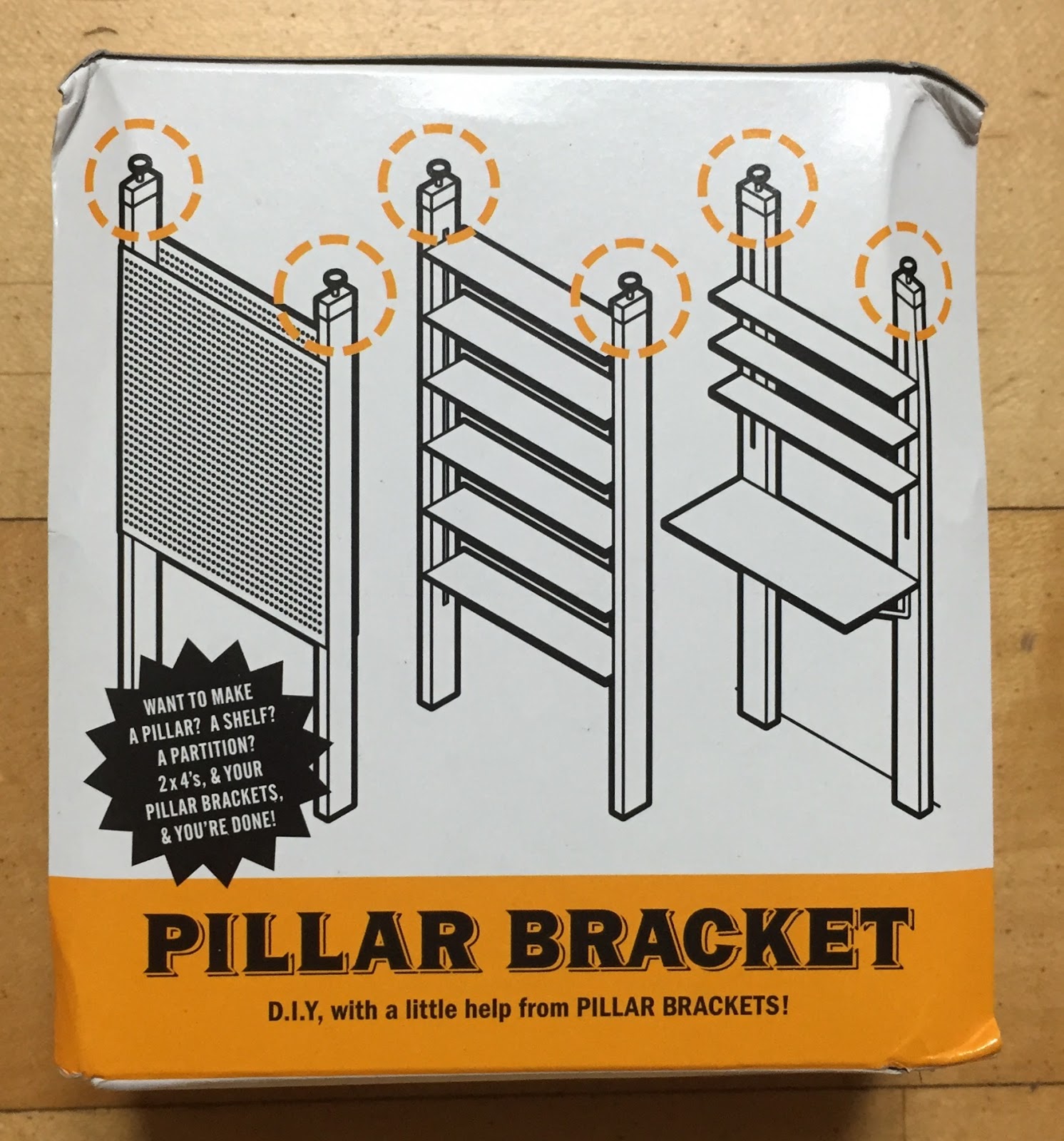 기술 여행자 (ArsViator): Pillar bracket으로 선반이나 가벽 DIY