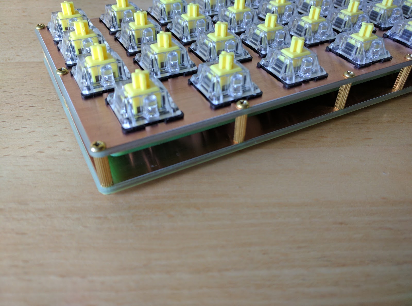 40% Keyboards: Copper Top