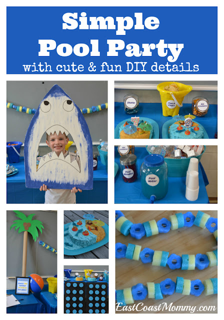 East Coast Mommy: DIY Pool Party Ideas