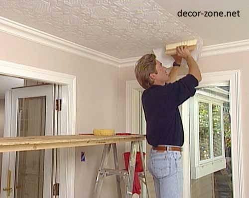 ceiling wallpaper ideas, designs and installation tips - elboutola