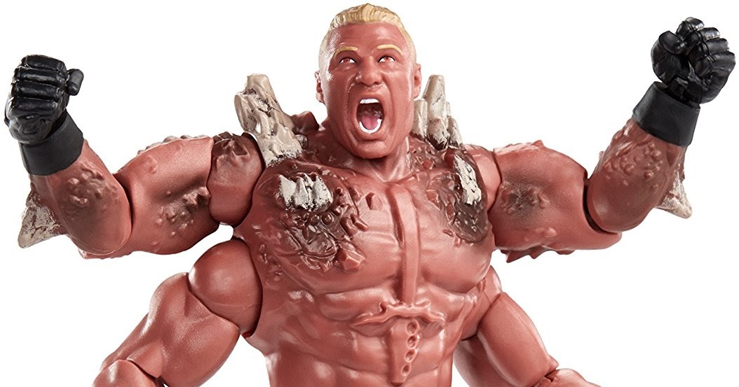 Super Punch: WWE Mutant figures, including Lesnar as Goro