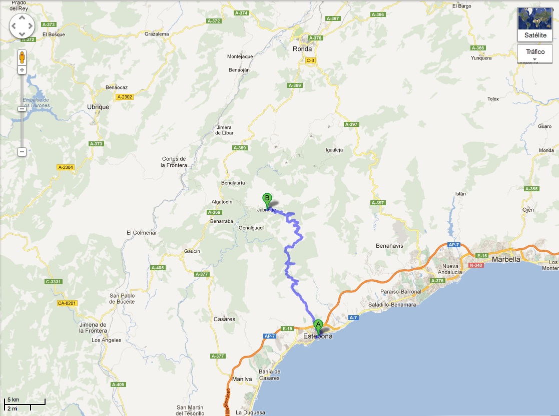 Los Pinsapos - Senderismo y Naturaleza: Circular entre castaños desde ...