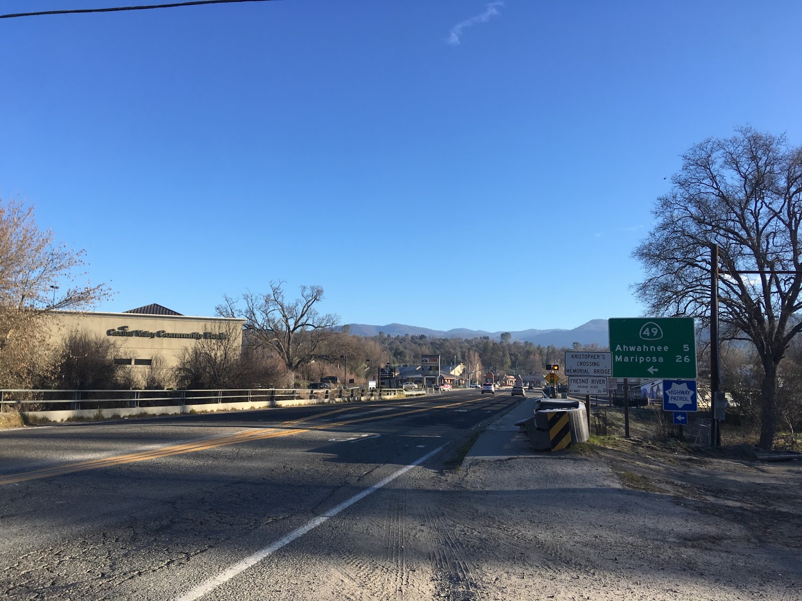 California State Route 41; Madera County Line north to Yosemite ...