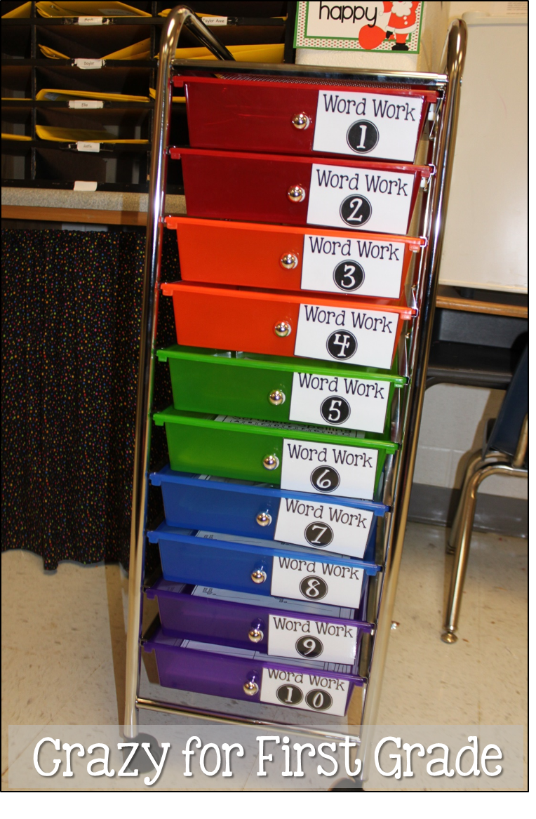 Word Work Stations | Crazy for First Grade | Bloglovin’