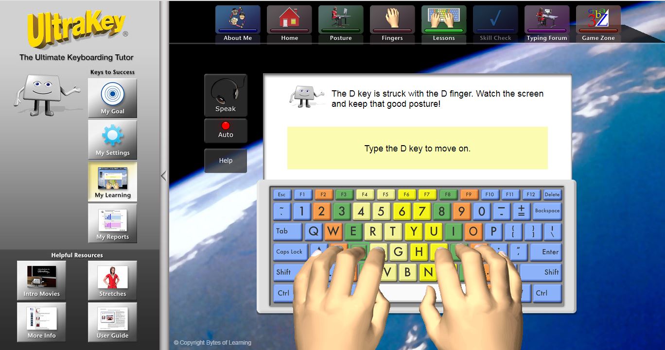 UltraKey - Homeschool Keyboarding - Review - Treasuring Life's Blessings