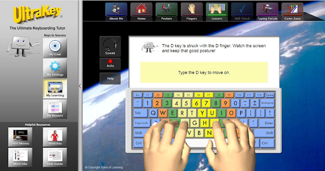 UltraKey - Homeschool Keyboarding - Review - Treasuring Life's Blessings
